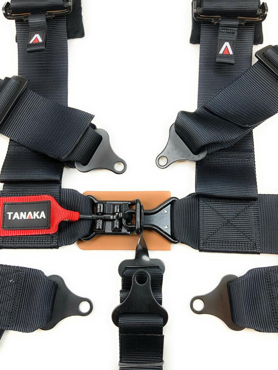 Latch and Link 5 Point Safety Harness with Ultra Comfort Heavy Duty Sh ...