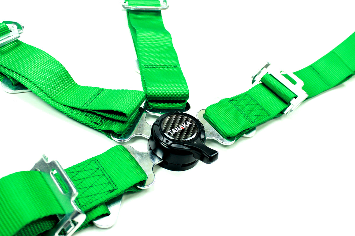 Tanaka 4-point Camlock Racing Harness Seat Belt – Tanaka Power Sport