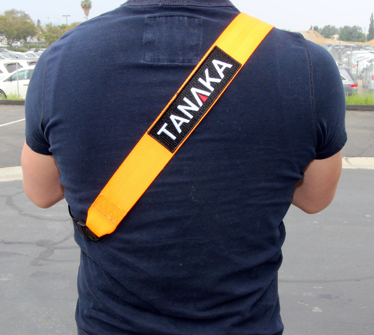 Tanaka Racing Style Shoulder Strap for DSLR Camera or Gym Bag (Orange ...